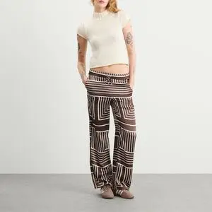 4TH & RECKLESS Amira Print Trousers