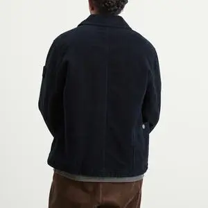 Stone Island Cotton Moleskin-tc Primaloft Work Jacket