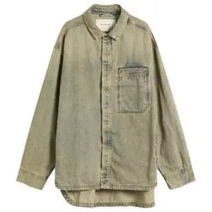 ENTIRE STUDIOS Herculean Denim Shirt - Surface Wave