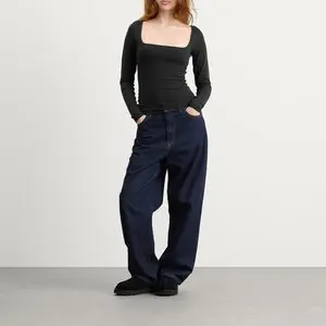 SKIMS Smooth Layers Square Neck Long Sleeve Top