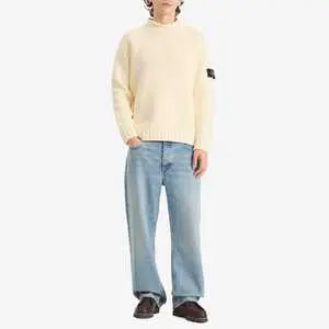 Stone Island Cotton Chenille Jumper - Ivory