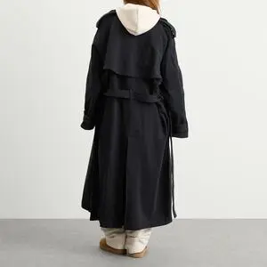 SKIMS Boyfriend Fleece Trench Coat