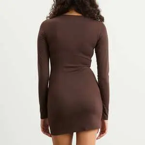 SKIMS Smooth Layers Crewneck Tunic Mini Dress