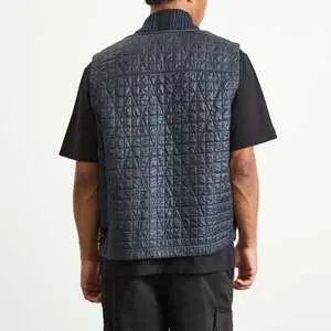 Stone Island Crinkle Reps Quilted-tc Vest