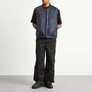 Stone Island Crinkle Reps Quilted-tc Vest