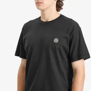 Stone Island Patch Logo T-shirt - Black
