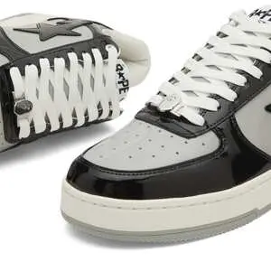 A BATHING APE Patent Leather Sta #4 M2