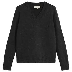 SECOND / LAYER Vexed V-neck - Black