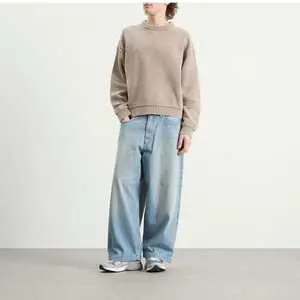 BEAMS Balloon Wide Denim Jeans