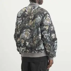 A BATHING APE Tree Edge Camo Bomber Jacket