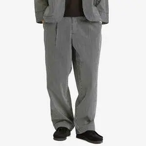 Universal Works Hickory Stripe Duke Pant - Indigo