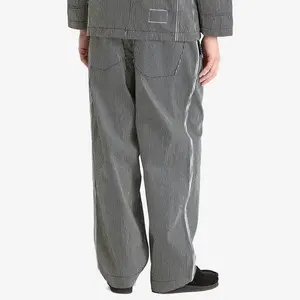 Universal Works Hickory Stripe Duke Pant - Indigo