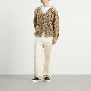 A BATHING APE Wild Leopard Cardigan