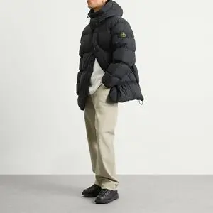 Stone Island Crinkle Reps Nylon Down Parka