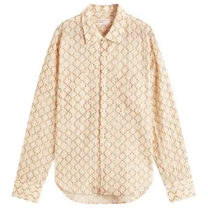 Universal Works Milta Weave Work Shirt - Camel