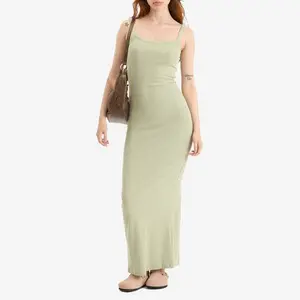REPRESENT Initial Baby Rib Maxi Dress