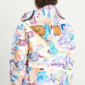 A BATHING APE Art Camo Shark Zip Hoodie