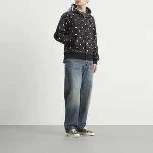 A BATHING APE Abc Dot Shark Zip Hoodie