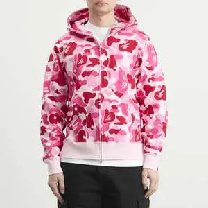 A BATHING APE Abc Dot Shark Zip Hoodie