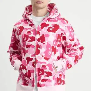 A BATHING APE Abc Dot Shark Zip Hoodie