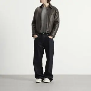 SECOND / LAYER Rider Leather Jacket