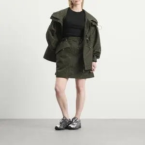 Cecilie Bahnsen Delina Floral Jacquard Skirt - Olive