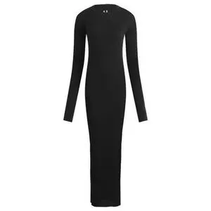 Rick Owens Long Sleeve Dress - Black
