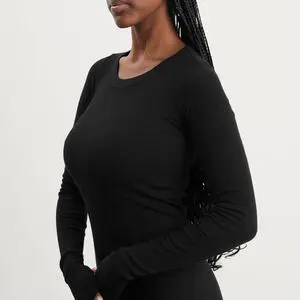 Rick Owens Long Sleeve Dress - Black