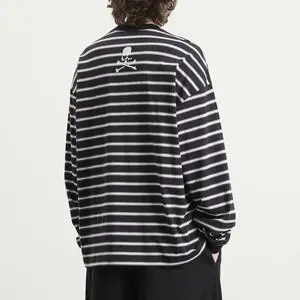 MASTERMIND WORLD Fine Gauge Stripe Long Sleeve T-shirt