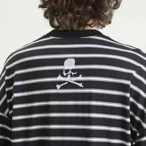 MASTERMIND WORLD Fine Gauge Stripe Long Sleeve T-shirt