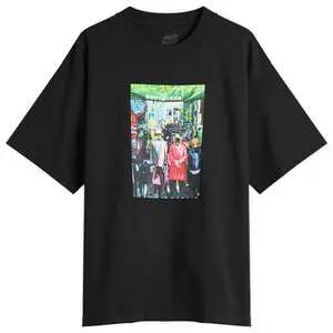 PLEASURES Harajuku T-shirt - Black
