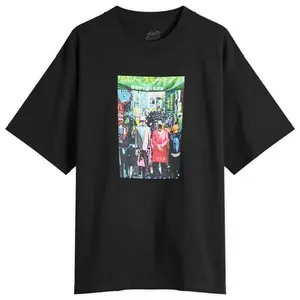 PLEASURES Harajuku T-shirt In | Size: | 100% Cotton | End Clothing - Black