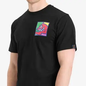 ICECREAM Pop Art Running Dog T-shirt