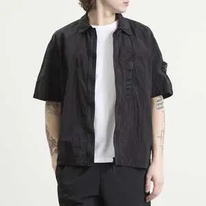 Stone Island Nylon Metal Short Sleeve Shirt