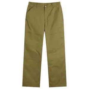 Moncler Cotton Gaberdine Trousers - Green