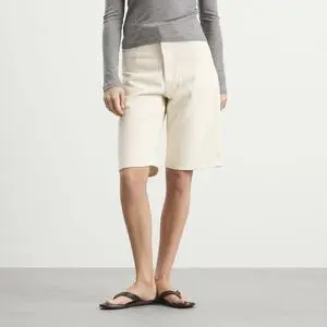 Auralee Denim Wide Shorts