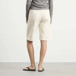 Auralee Denim Wide Shorts