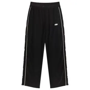 COLE BUXTON Velour Track Pants - Black