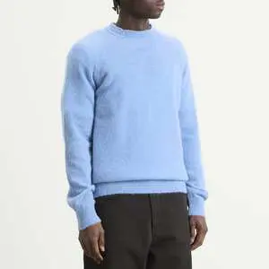 Norse Projects Skogafoss Baby Alpaca Jumper - Bel Air Blue