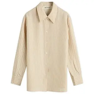 RÓHE Silk Striped Shirt - Classic Stripe