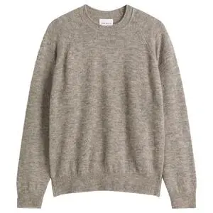 Norse Projects Skogafoss Baby Alpaca Jumper - Walnut