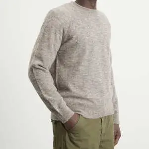 Norse Projects Skogafoss Baby Alpaca Jumper - Walnut