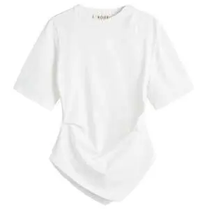 RÓHE Re-invented Twisted T-shirt - Optic White