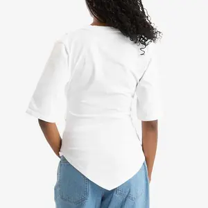 RÓHE Re-invented Twisted T-shirt - Optic White