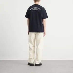 Norse Projects Snekkersten Back Arch Logo T-shirt