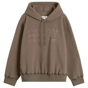 MAISON MARGIELA Logo Fleece Sweatshirt - Taupe