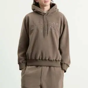 MAISON MARGIELA Logo Fleece Hoodie