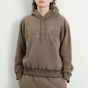 MAISON MARGIELA Logo Fleece Hoodie