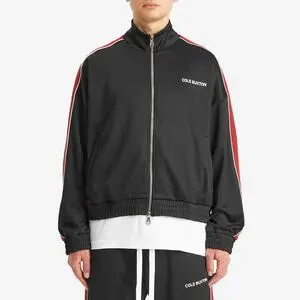 COLE BUXTON Contrast Tape Track Jacket
