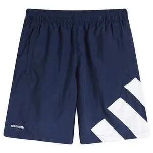Adidas Three Bar Logo Short - Night Indigo/white